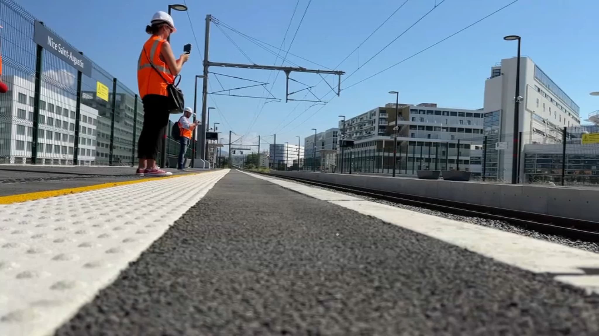 Nice: première pierre d'un pôle multimodal, la nouvelle gare Saint ...