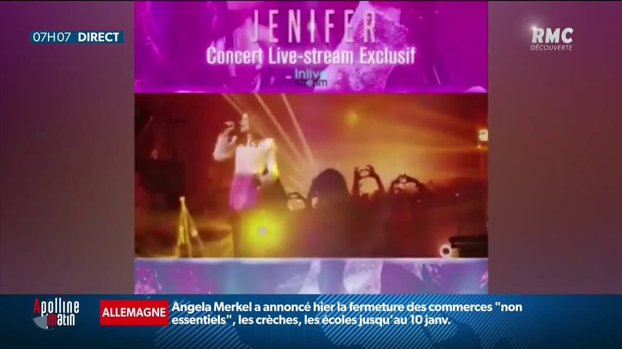 On a assisté au "concert virtuel" de la chanteuse Jennifer