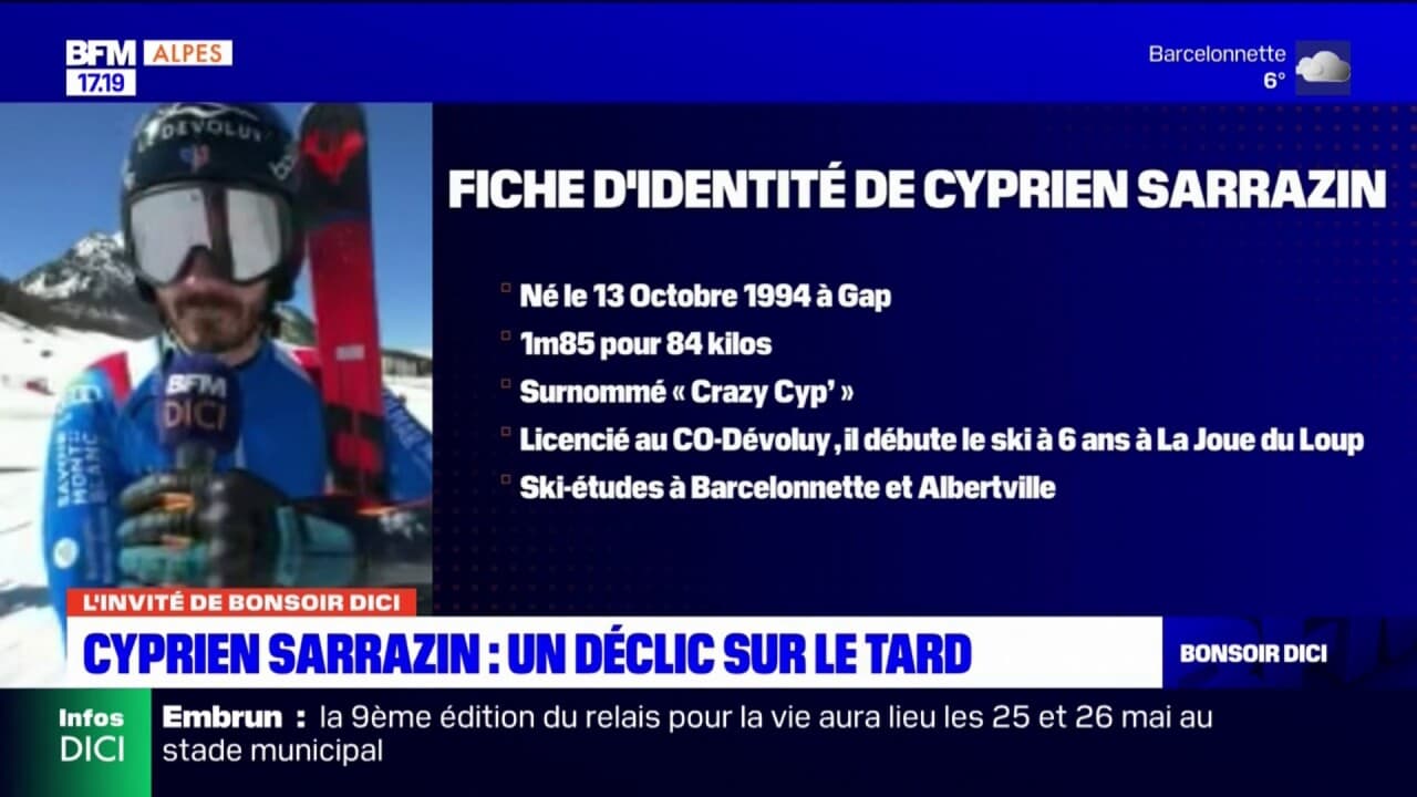 Ski alpin: l'importance du travail mental dans la performance de Cyprien Sarrazin