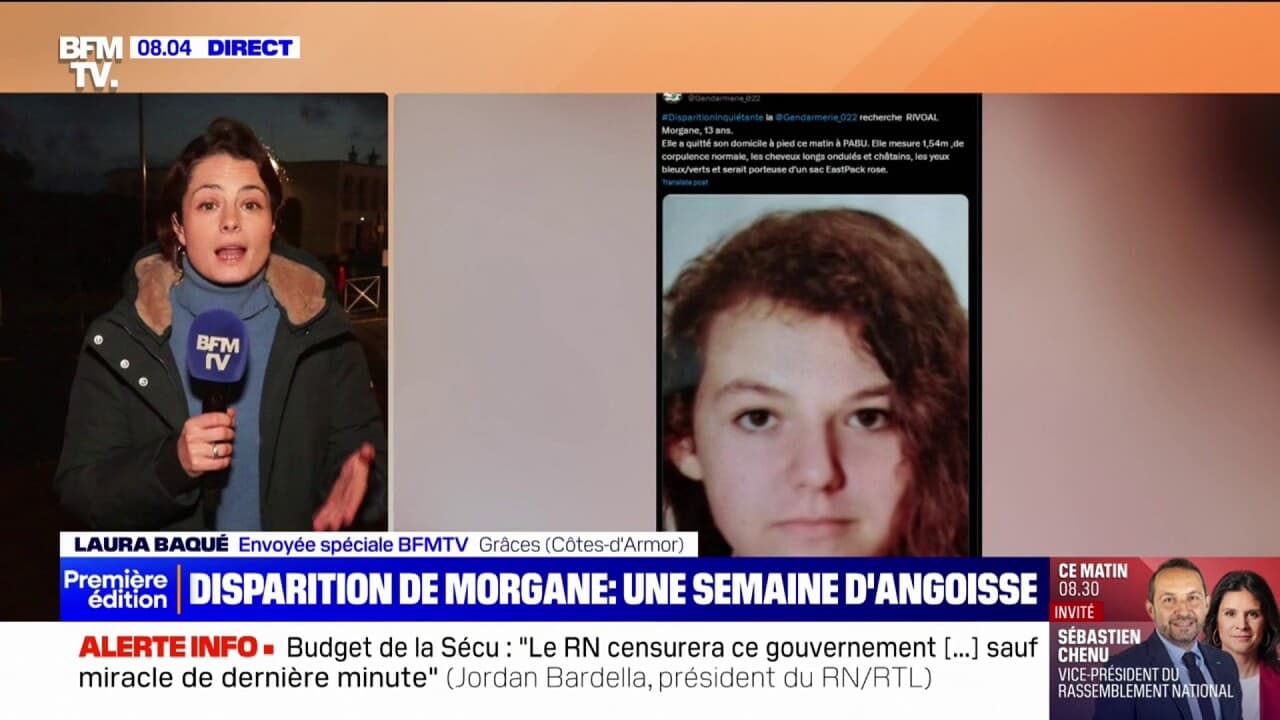 Disparition de Morgane: 50 gendarmes à pied d'œuvre depuis une semaine pour retrouver l ...