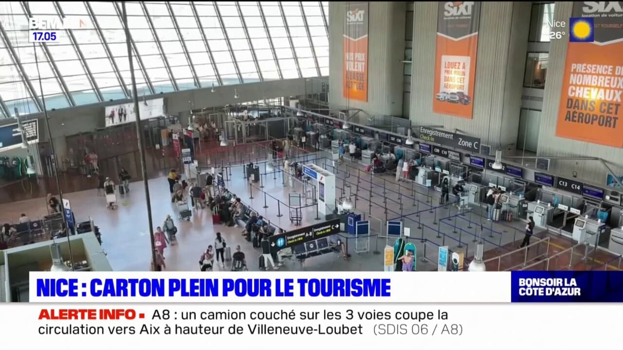 Métropole de Nice: une très bonne saison touristique estivale