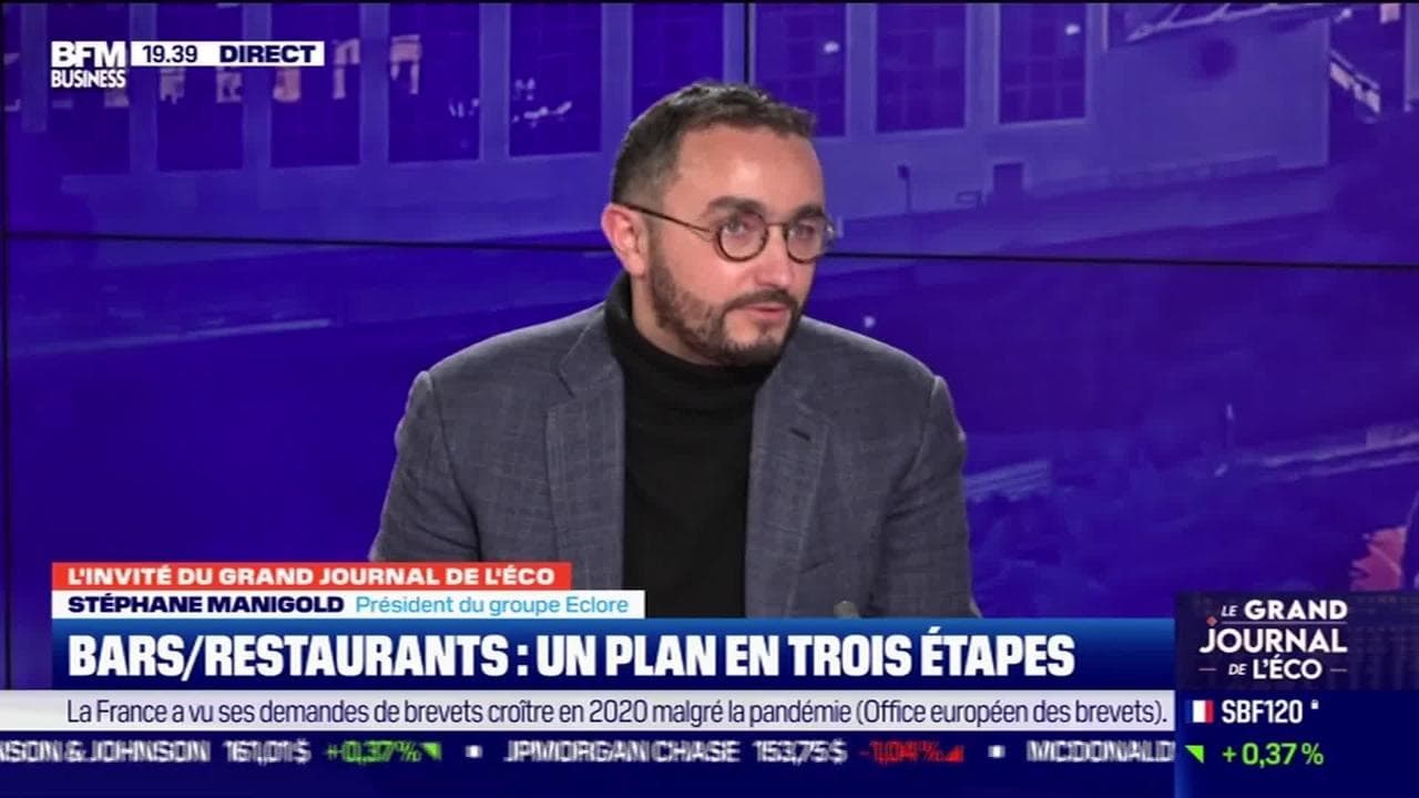 Stéphane Manigold (Groupe Eclore) : Un plan en trois étapes pour les bars et restaurants - 16/03