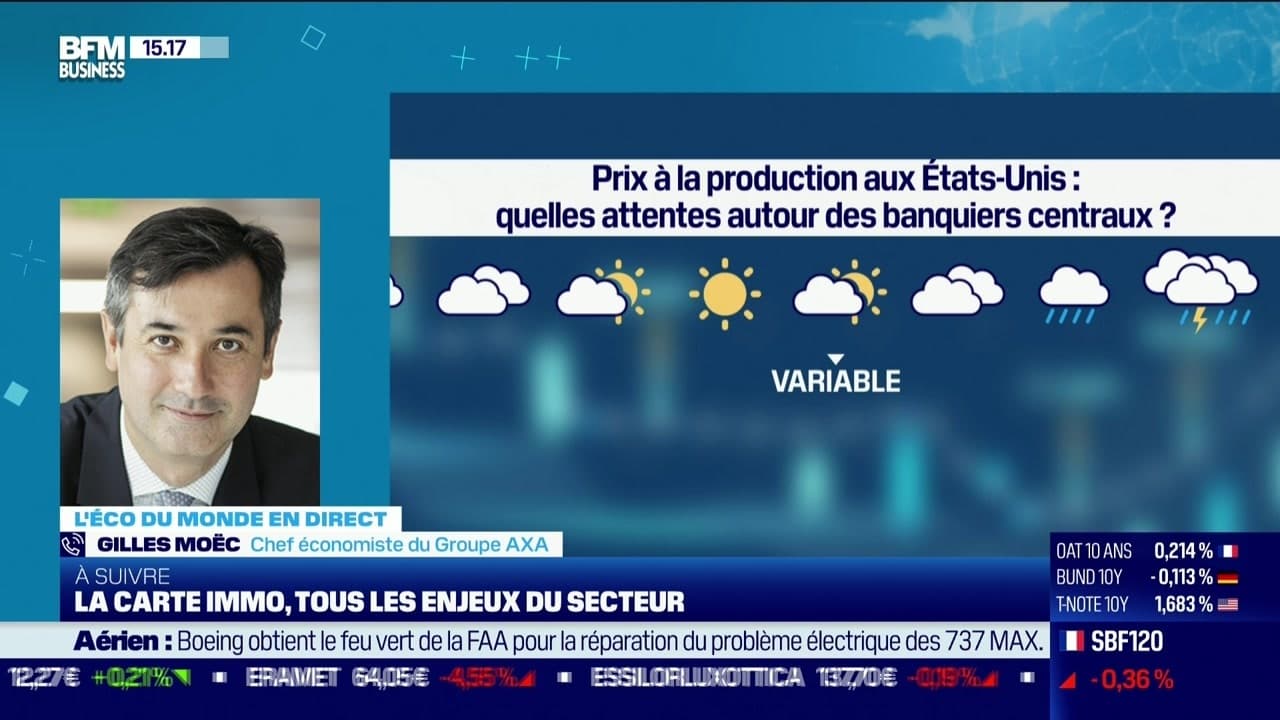 Gilles Moëc (Groupe Axa): Prix à la productions aux Etats-Unis, quelles ...