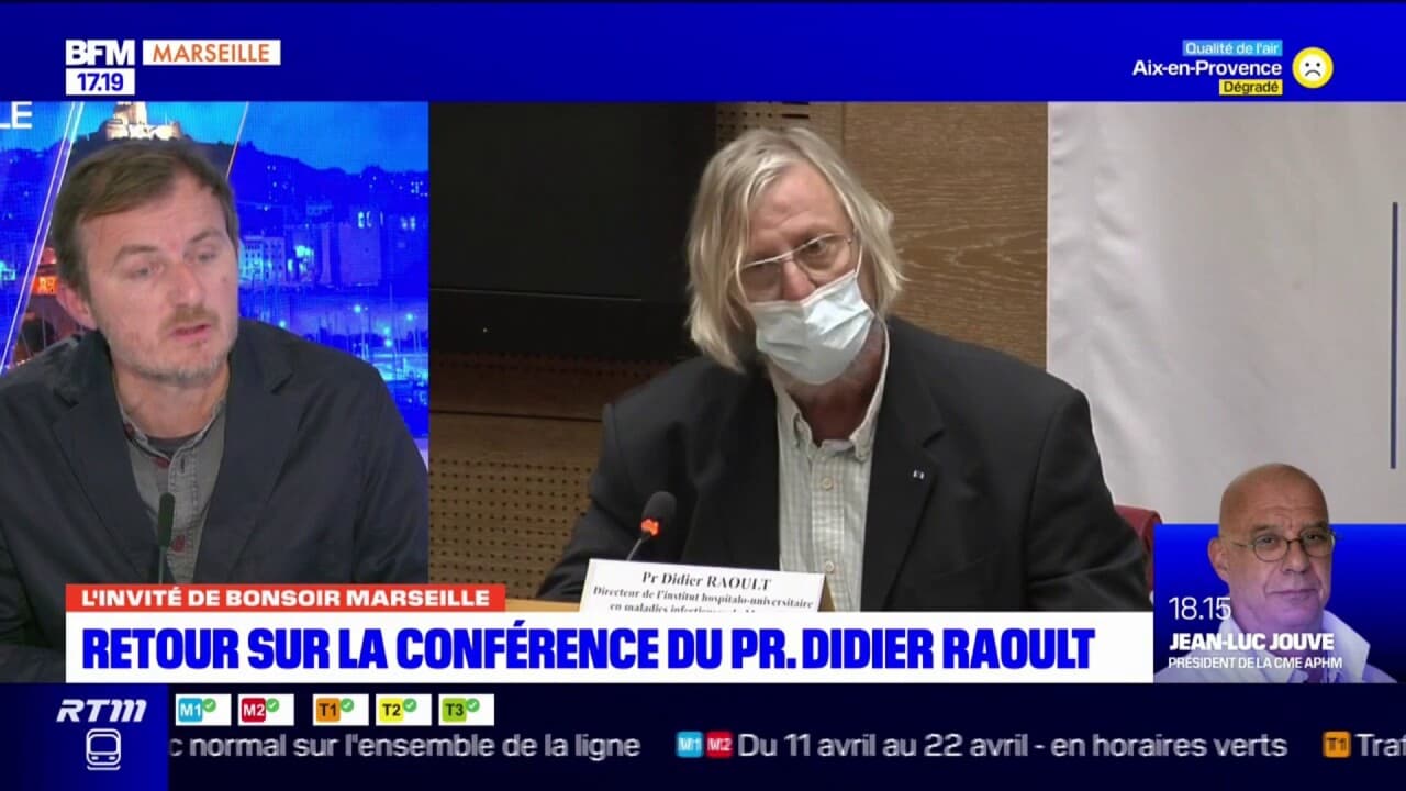 Marseille: le personnage du professeur Didier Raoult