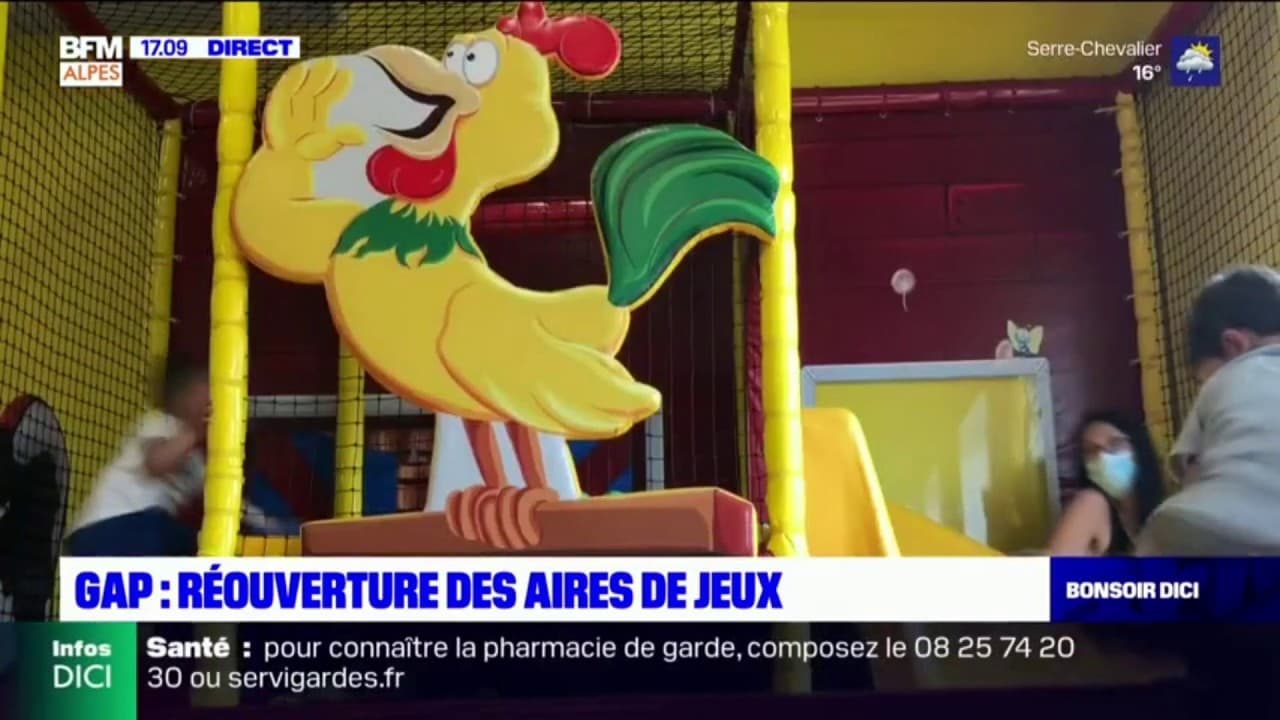 Gap: réouverture des aires de jeux