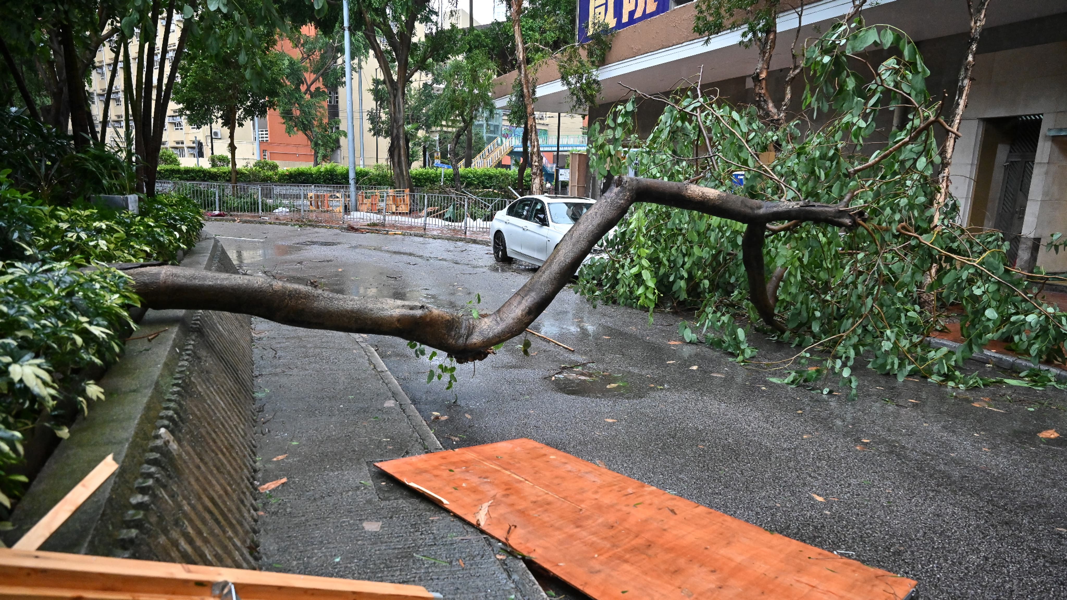 Typhon Saola: Hong Kong et ses alentours frappés par des vents très ...