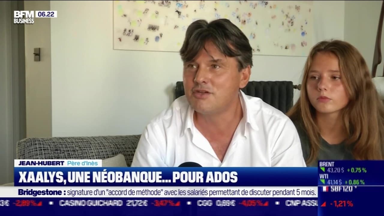 La France qui repart: Xaalys, une néobanque pour ados - 21/09