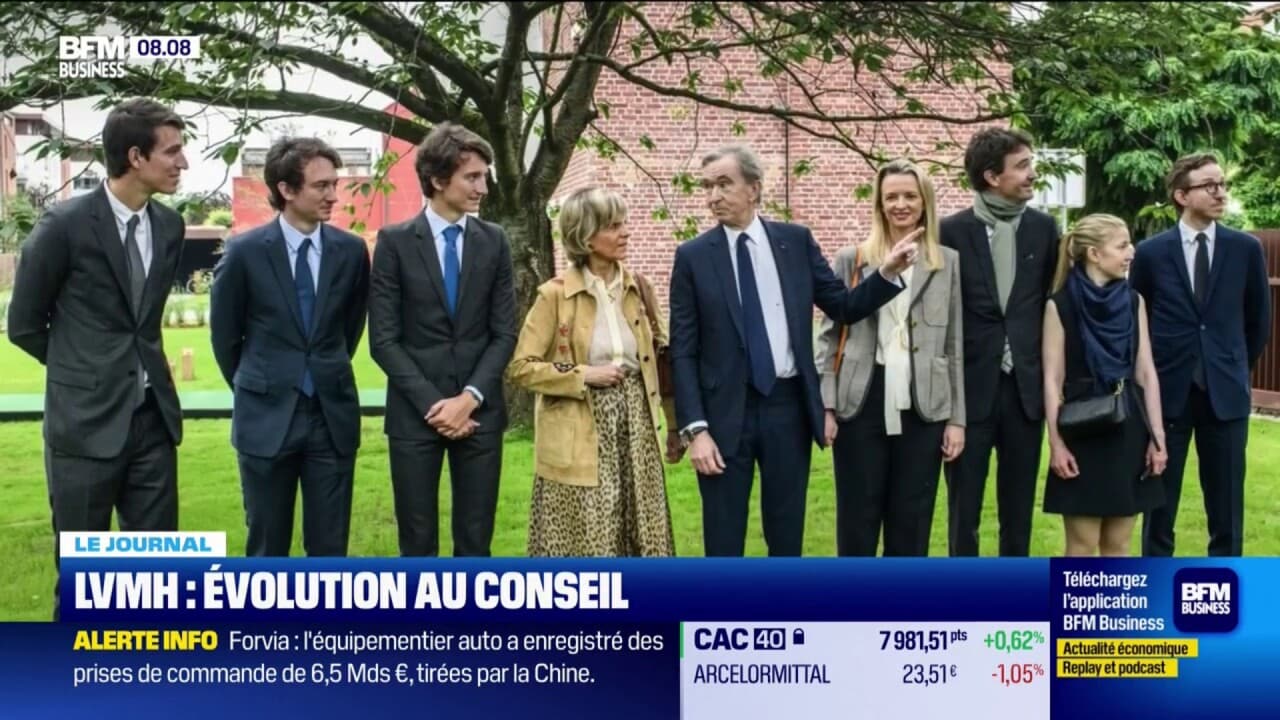 LVMH : évolution au conseil