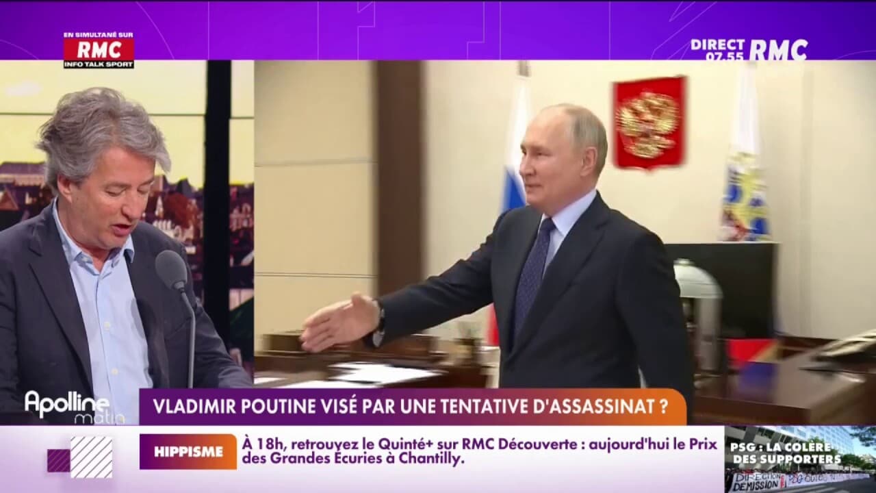 Vladimir Poutine visé par une tentative d'assassinat