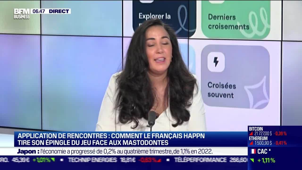 Karima Ben Abdelmalek (Happn) : L'application de rencontre Happn ...