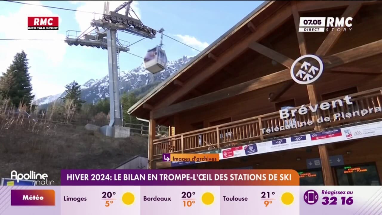 INFO RMC : le bilan en trompe-l'œil des stations de ski
