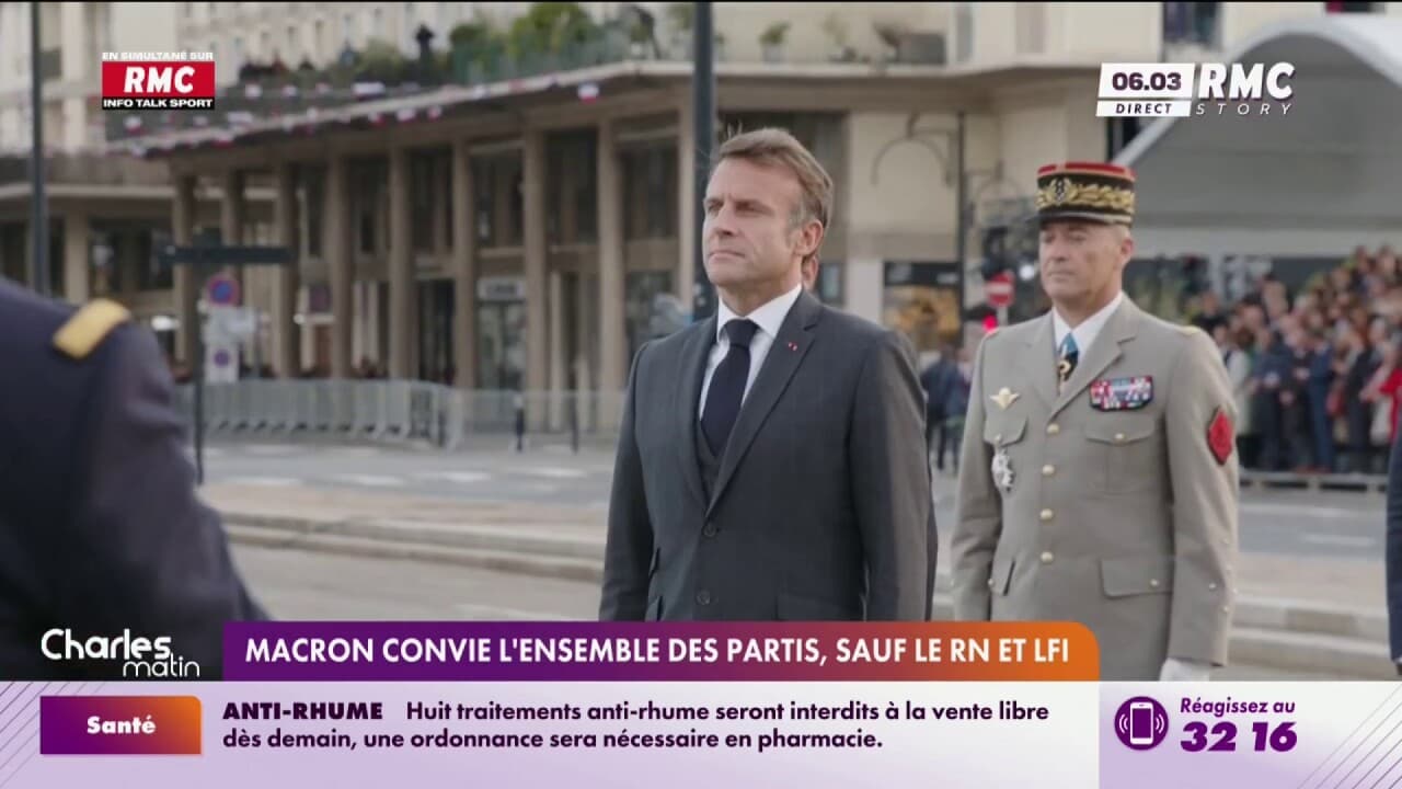 Consultations d'Emmanuel Macron: l'ensemble des partis conviés à l ...
