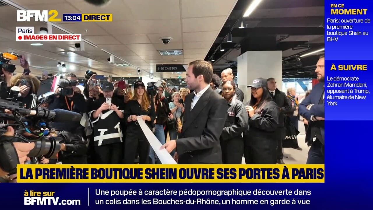 Paris: la boutique Shein a ouvert son premier magasin pérenne au monde ...