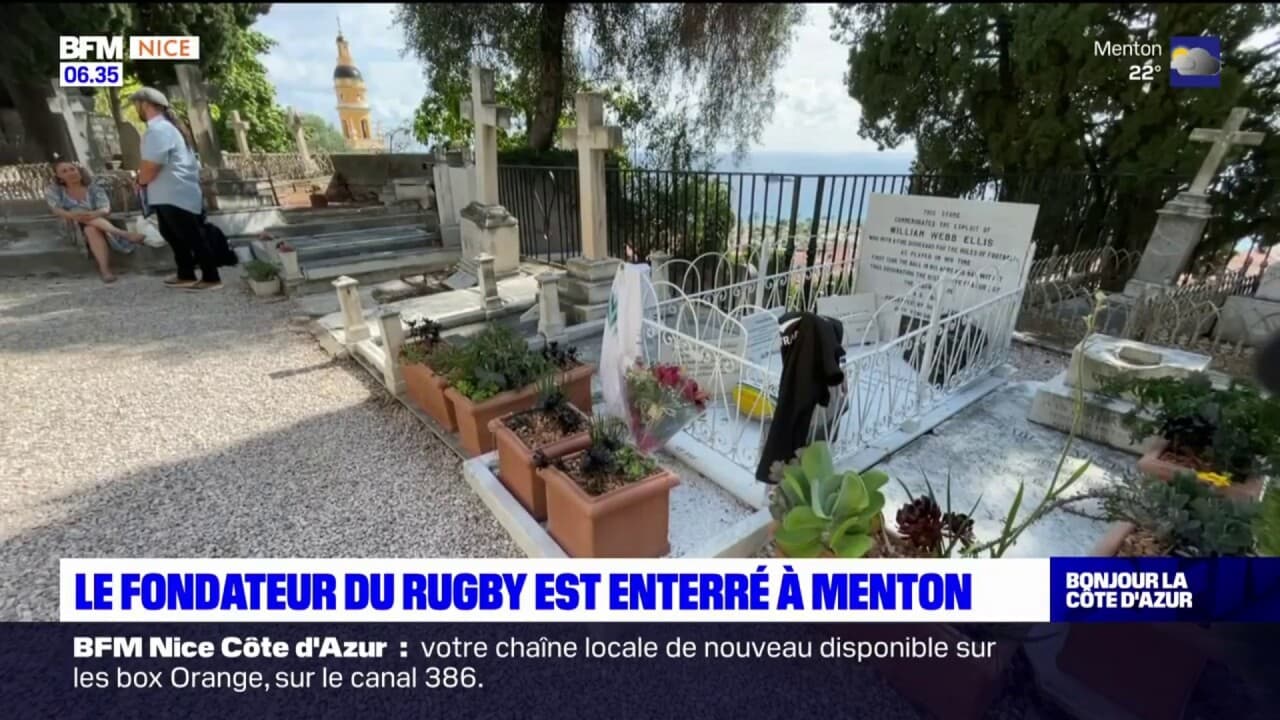 Alpes-Maritimes: William Webb Ellis, inventeur du rugby moderne, est ...