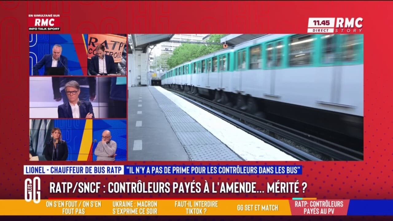 RATP: des primes pour les contrôleurs qui dressent des amendes dans le ...