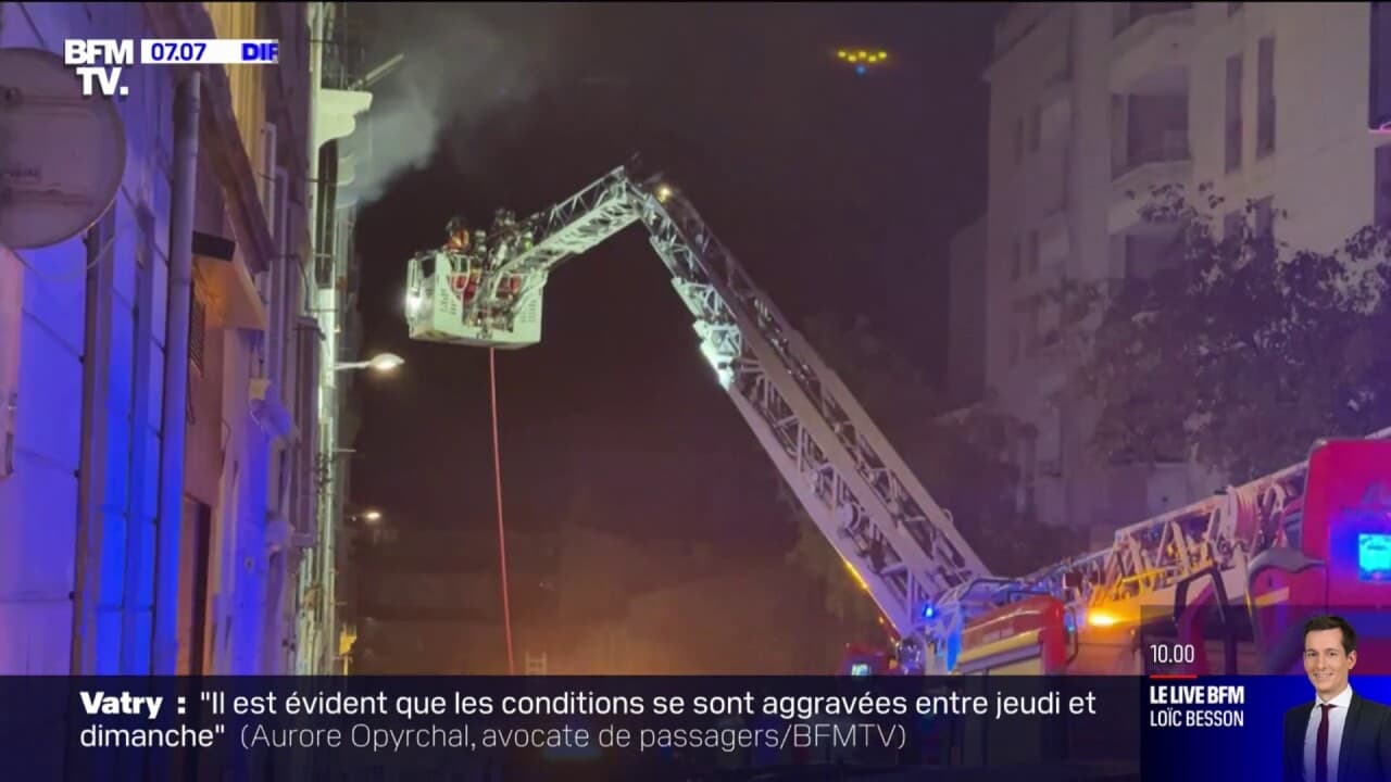 Une explosion d'un immeuble fait un mort et un blessé dans le 6e arrondissement de Marseille