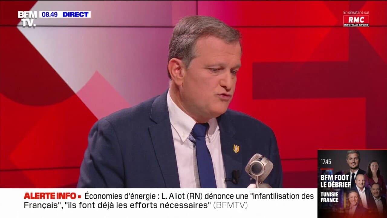 Louis Aliot : "Masquer tout le monde en France aujourd'hui, je pense ...
