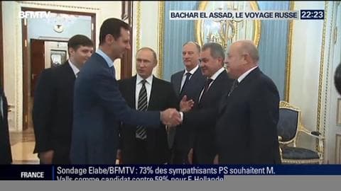 Bachar al-Assad et Vladimir Poutine affichent leur unité à Moscou