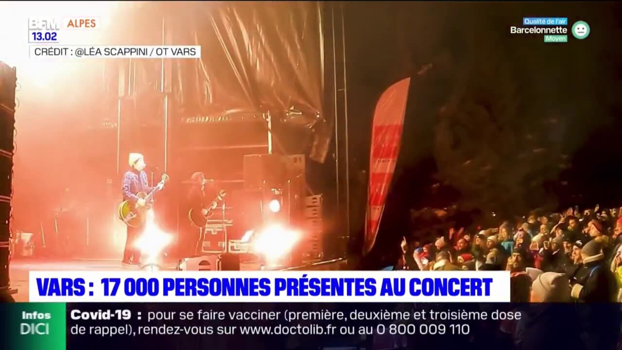 17000 personnes pour le concert de Texas à Vars