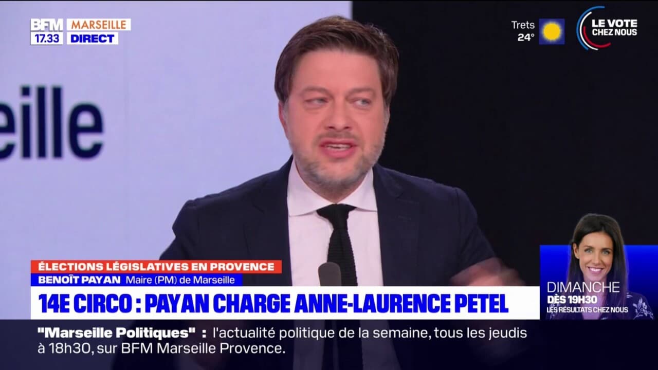 Législatives dans les Bouches-du-Rhône: Benoît Payan charge Anne ...