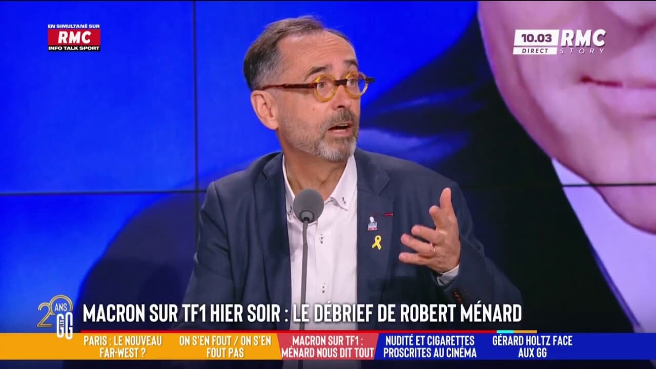 Macron sur TF1: Robert Ménard l'a trouvé "las" et "pas combattif"