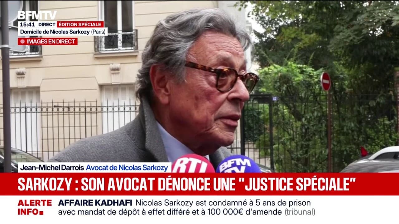 "Une justice spéciale pour Nicolas Sarkozy", dénonce l'avocat de l ...