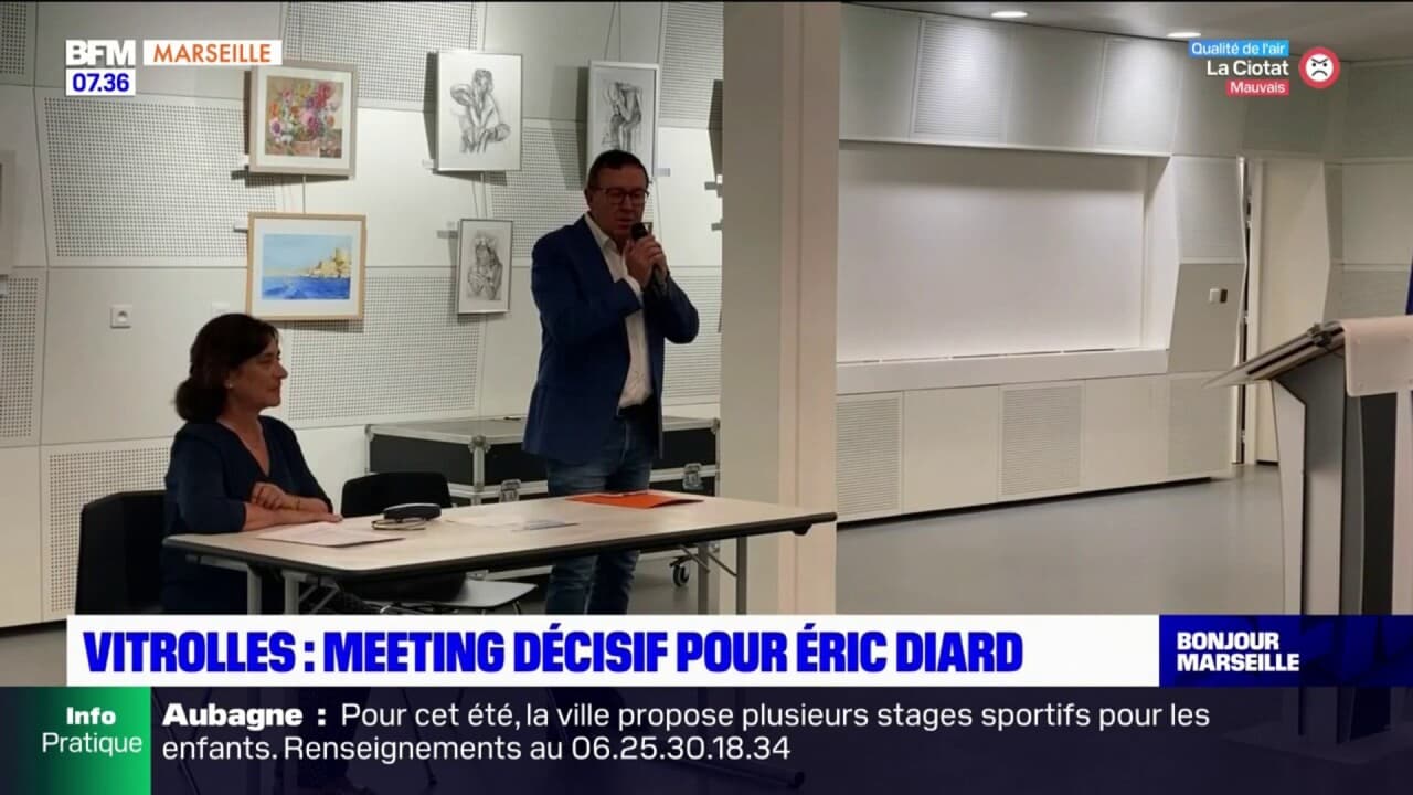 Vitrolles : meeting décisif pour Eric Diard