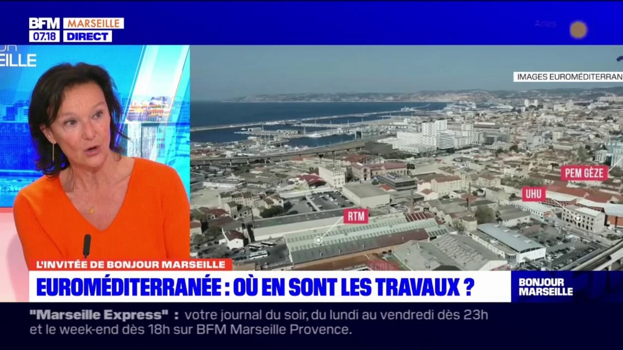 Marseille: où en sont les travaux d'Euroméditerranée?