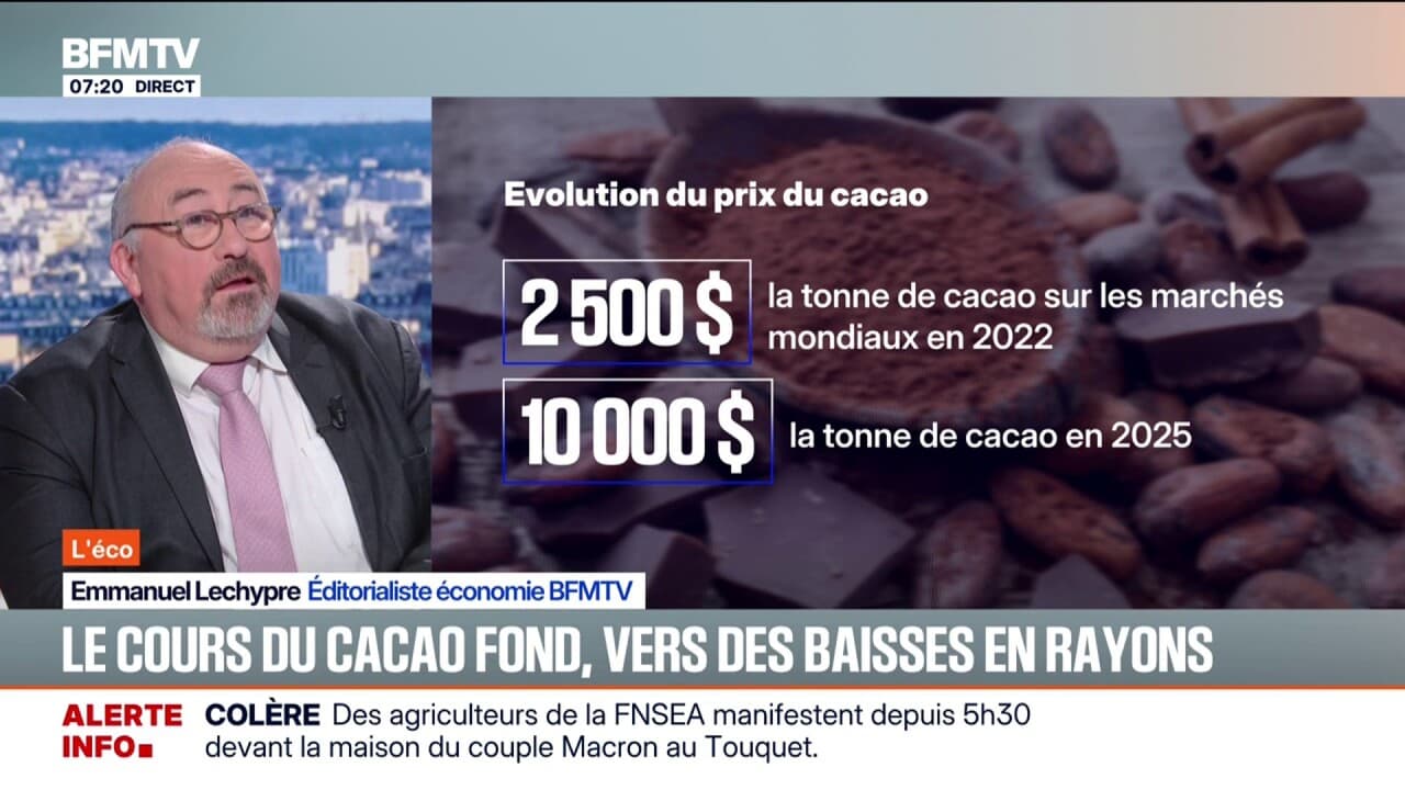 SIGNÉ BFM - Pourquoi le prix du cacao sur les marchés mondiaux a-t-il ...