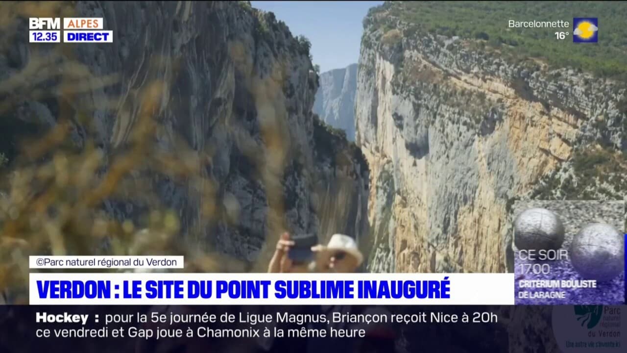 Verdon: la maison du site de Point-Sublime inaugurée