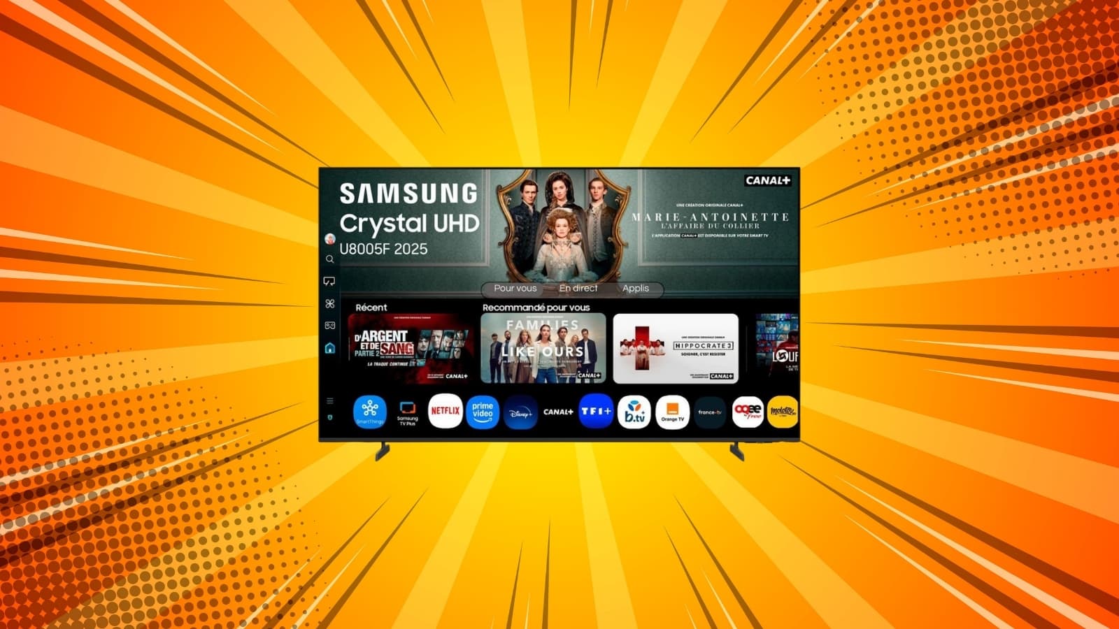 Désolé pour ceux qui l'ont acheté au prix fort, cette smart TV Samsung ...