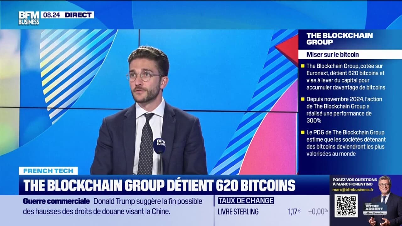 The Blockchain Group mise sur le bitcoin en détenant 620 bitcoins
