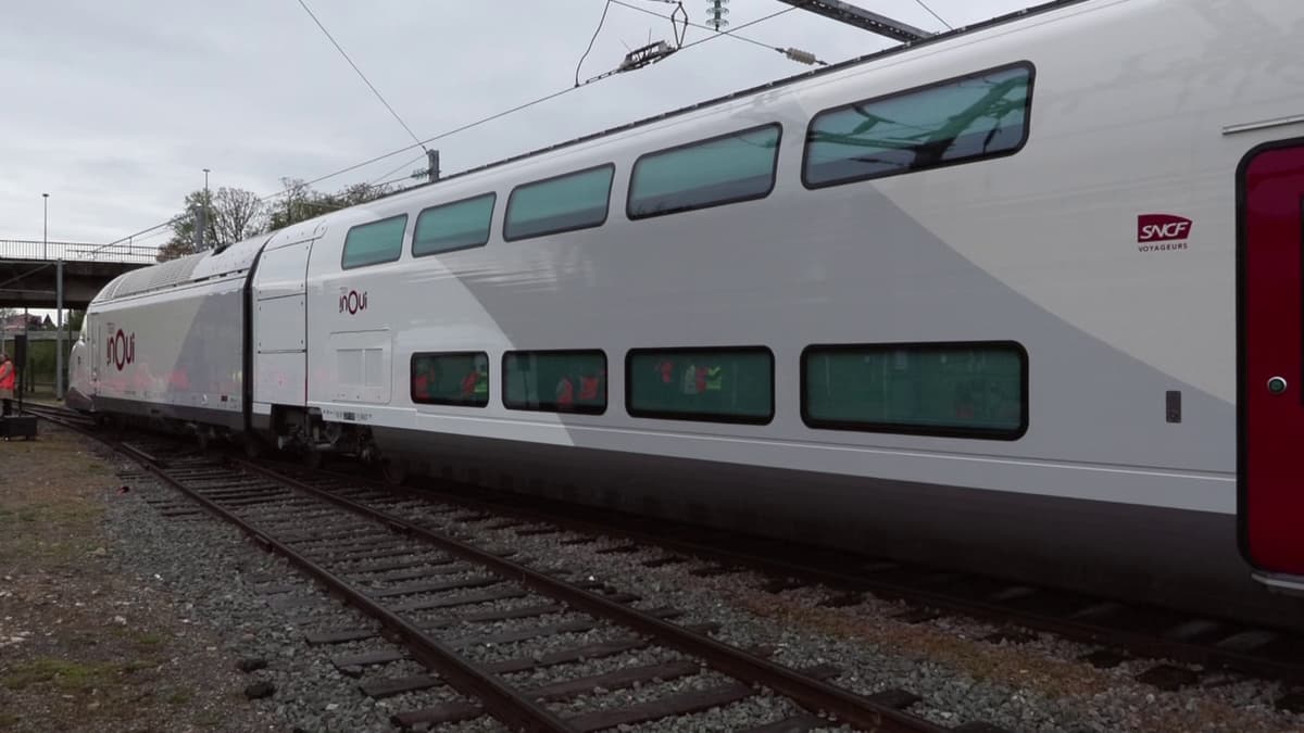 Nez aérodynamique, peinture blanche… les premières images du TGV M, le "TGV du futur" de la SNCF