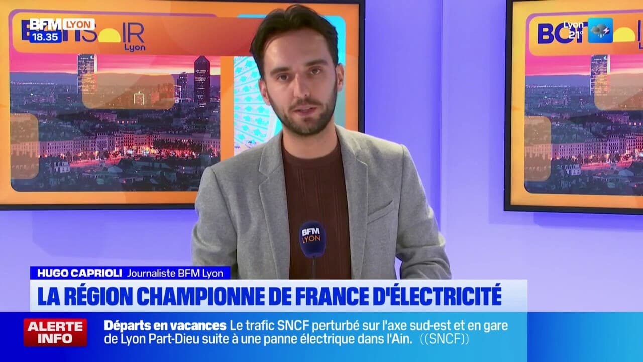 La région Auvergne-Rhône-Alpes championne de France d'électricité