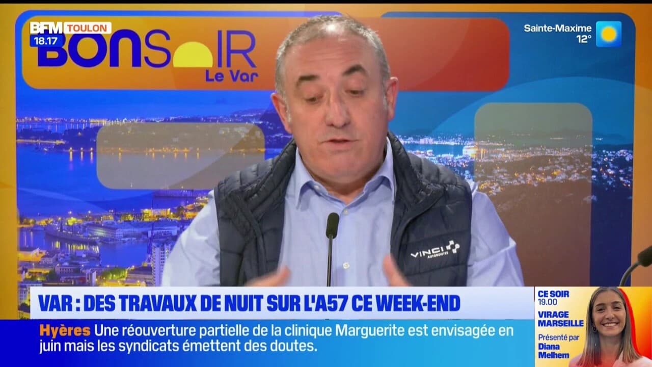 Autoroute A57: les détails des travaux à venir au cours du weekend ...