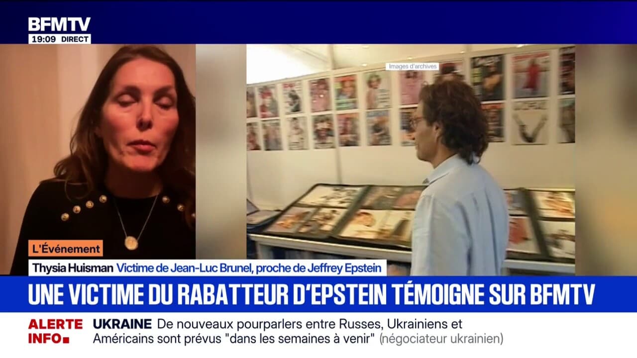 “Il m’a drogué et violé”: Thysia Huisman, victime de Jean-Luc Brunel ...