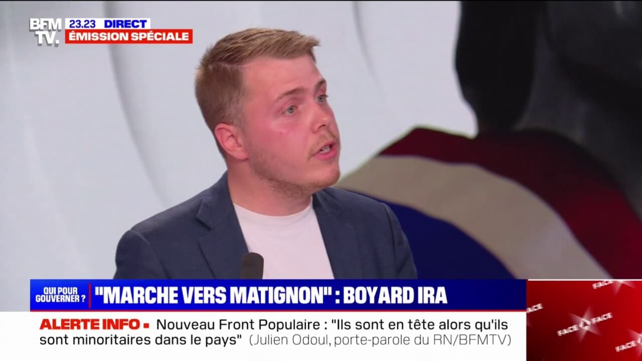 Louis Boyard (LFI): "Sans Jean-Luc Mélenchon, il n'y aurait pas de NFP ...