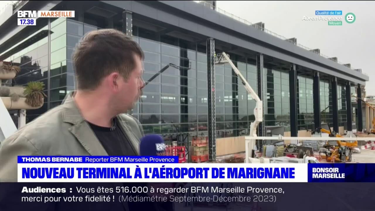 Marseille: un nouveau terminal à l'aéroport de Marignane