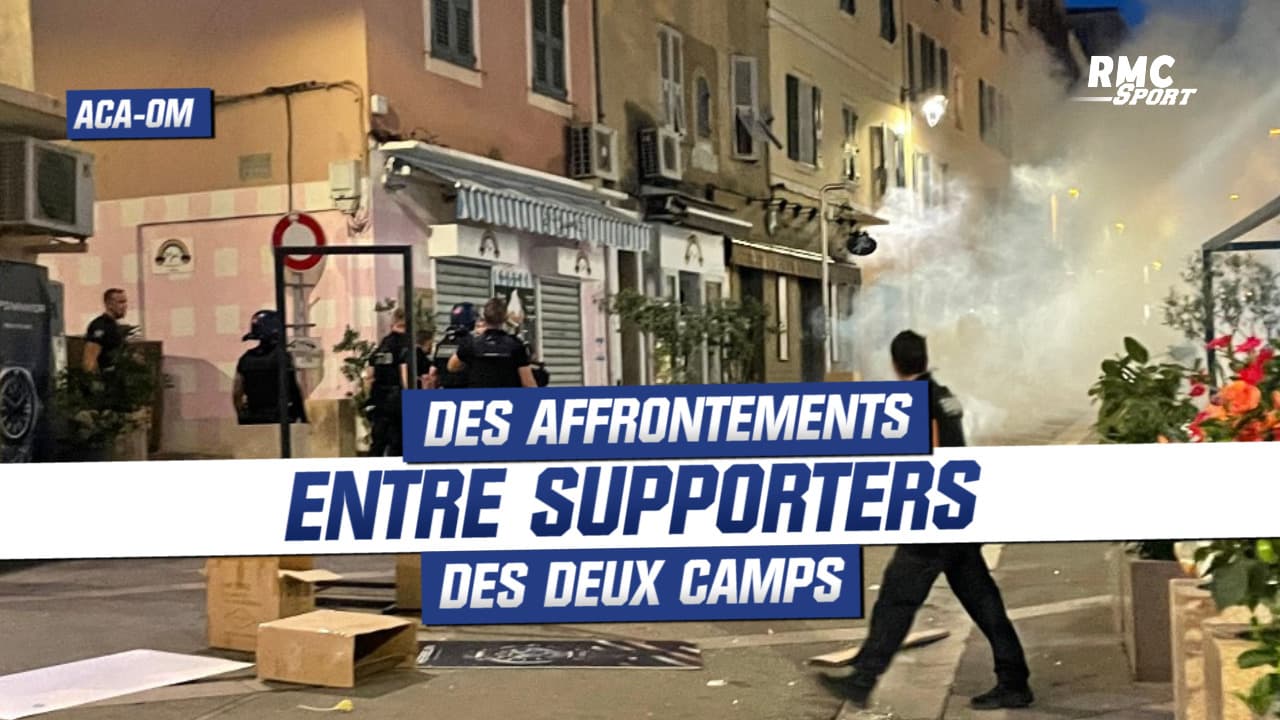 AC Ajaccio-OM : Des affrontements ont eu lieu vendredi entre supporters ...