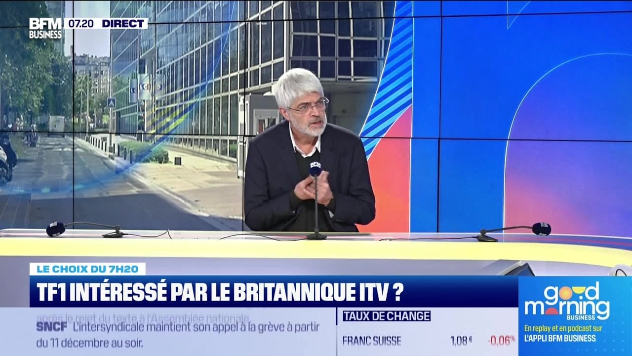 Le choix du 7.20 : TF1 intéréssé par le Britannique ITV ? - 26/11