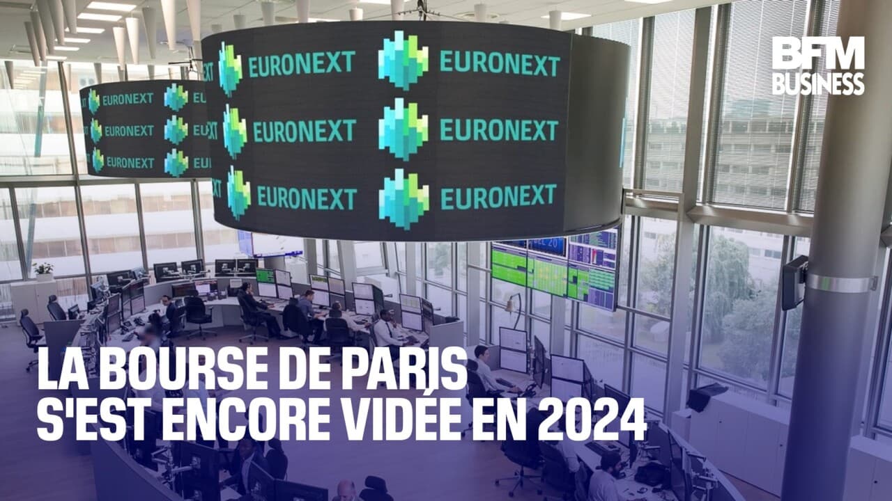 La Bourse de Paris s'est encore vidée en 2024