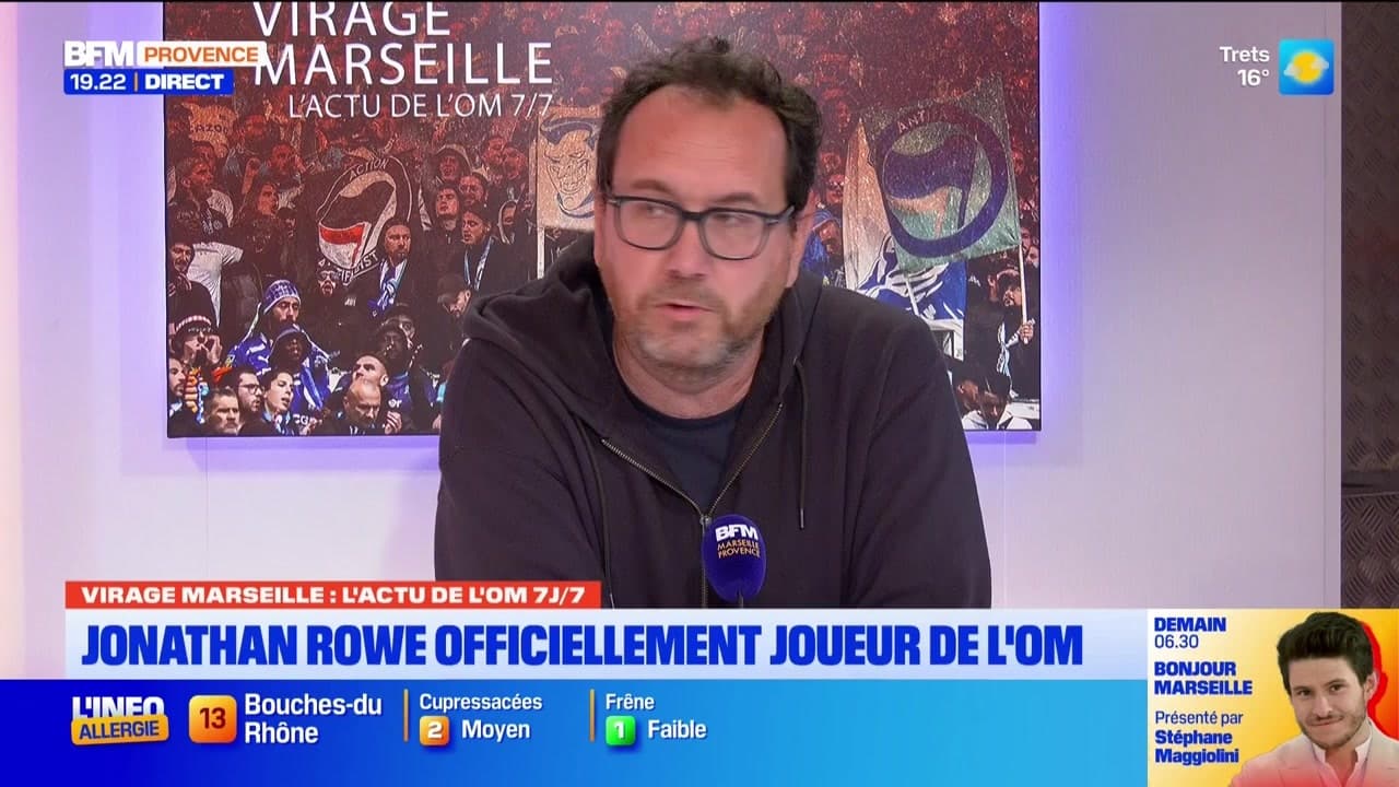 Virage Marseille du mardi 13 mai - Jonathan Rowe officiellement joueur ...