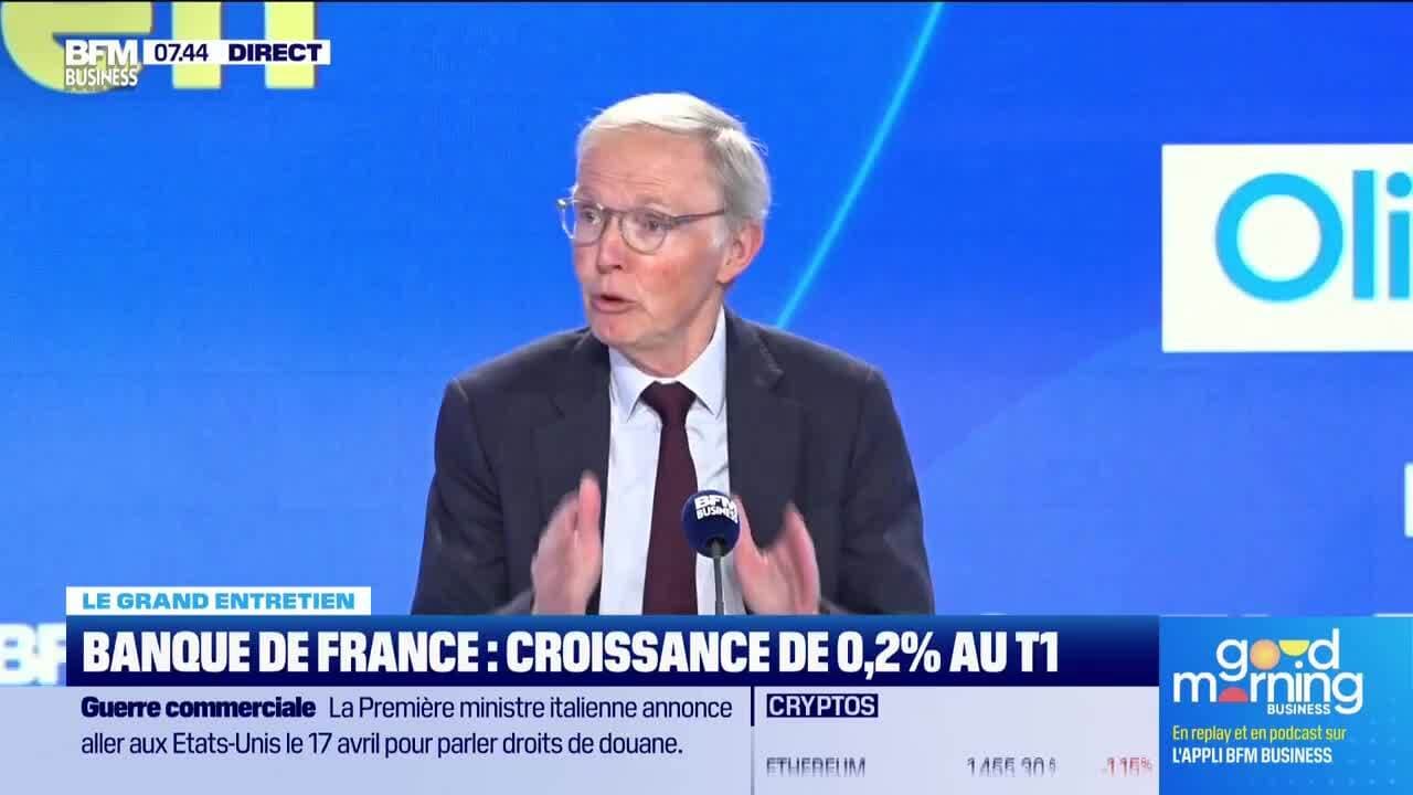 Olivier Garnier, chef économiste de la Banque de France, est l'invité de good morning business