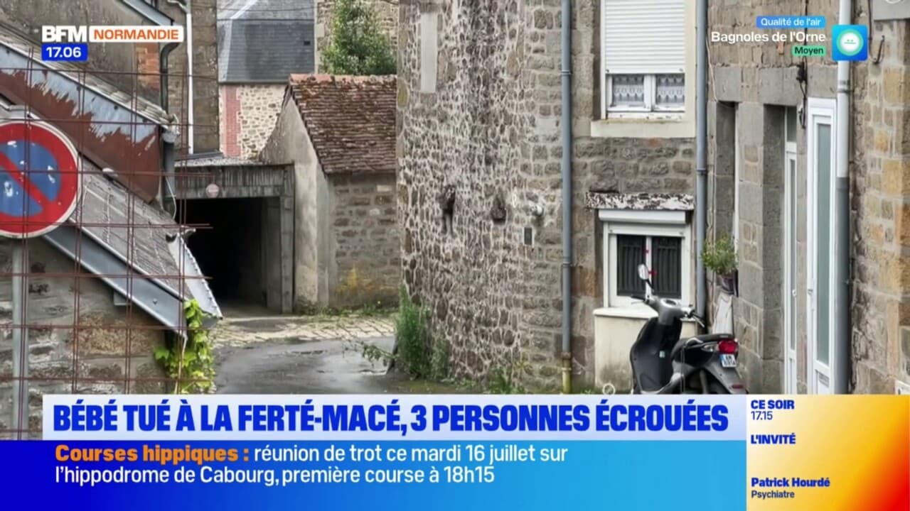 La Ferté-Macé: trois personnes écrouées après la découverte du corps d ...