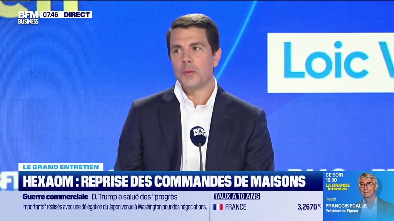Le Grand entretien : Hexaom, reprise des commandes de maisons - 17/04