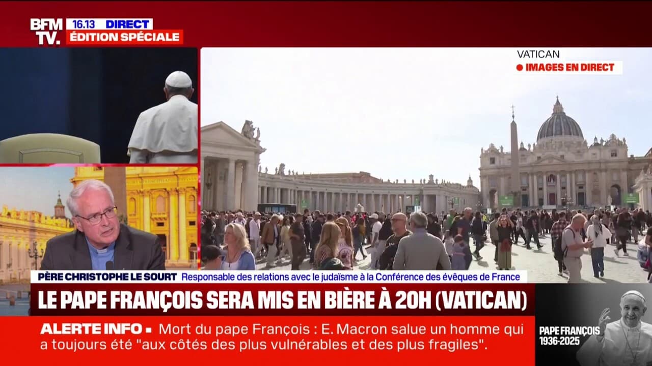 Mort du pape François: "Ce pape a été un frère universel" appelant à la ...