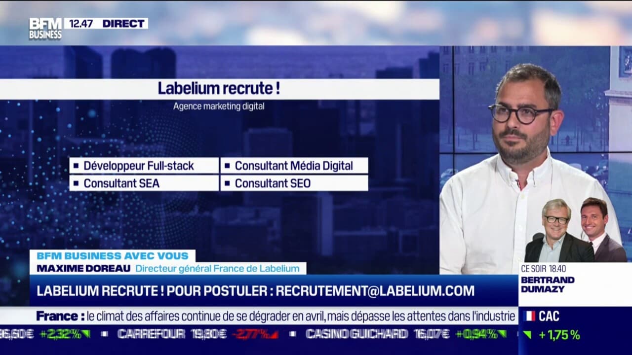 Ça recrute ! Labelium : agence marketing digital