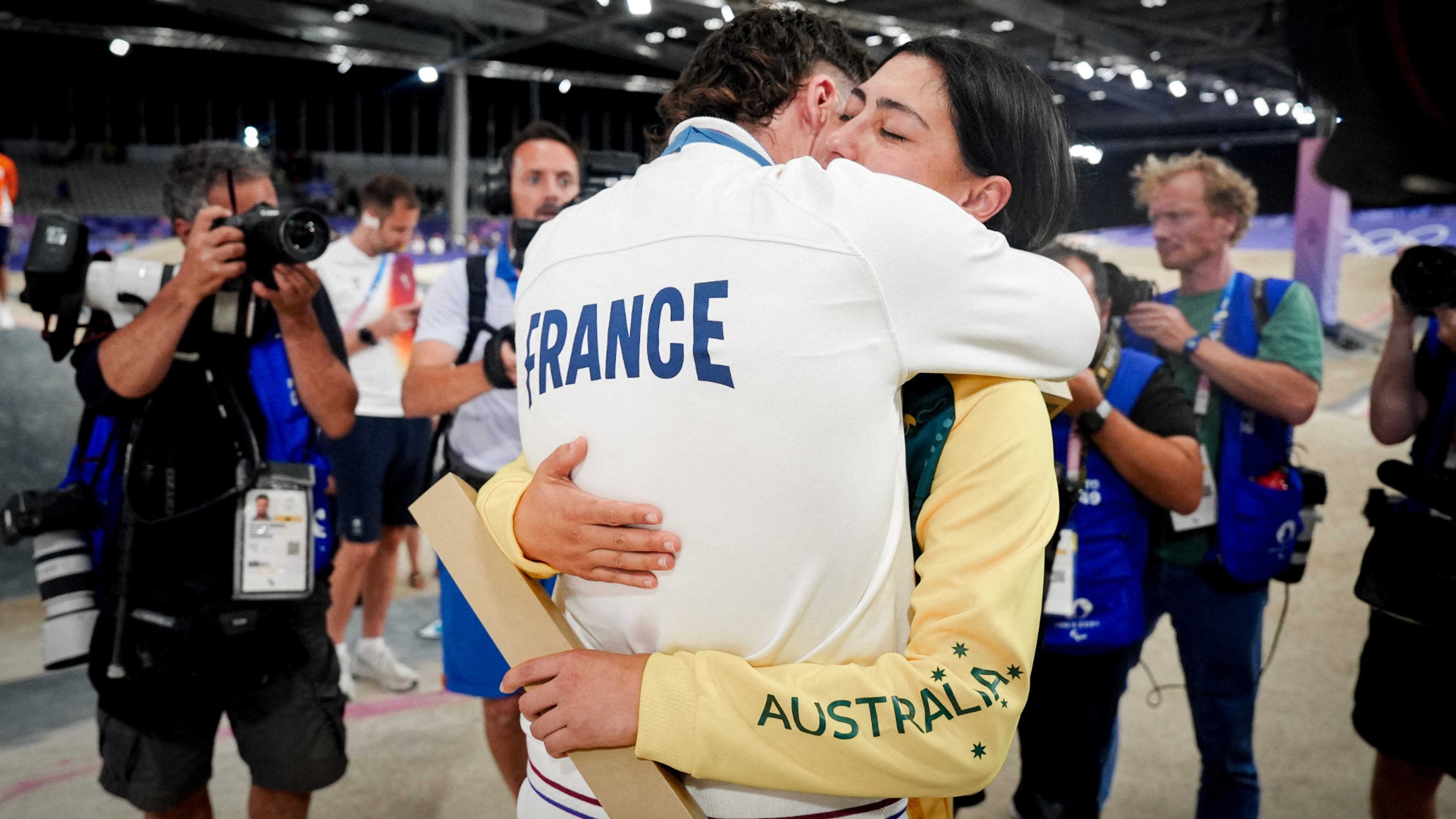 "En la voyant sur le podium, j‘ai versé une larme": demande en mariage ...