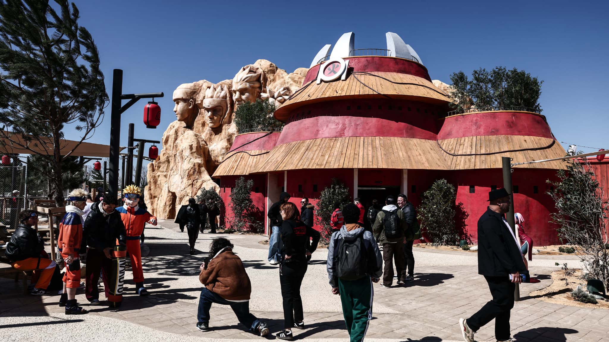 Le parc d'attraction Spirou inaugure un espace dédié au manga Naruto