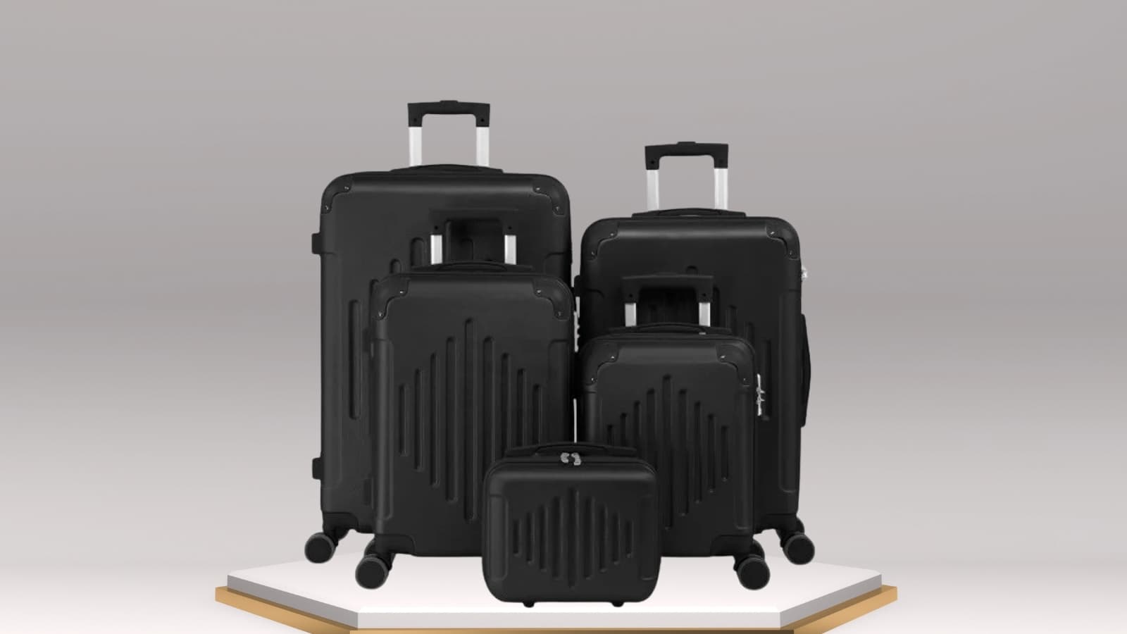 Voyagez l’esprit léger avec ce set de 5 valises à moins de 100 euros